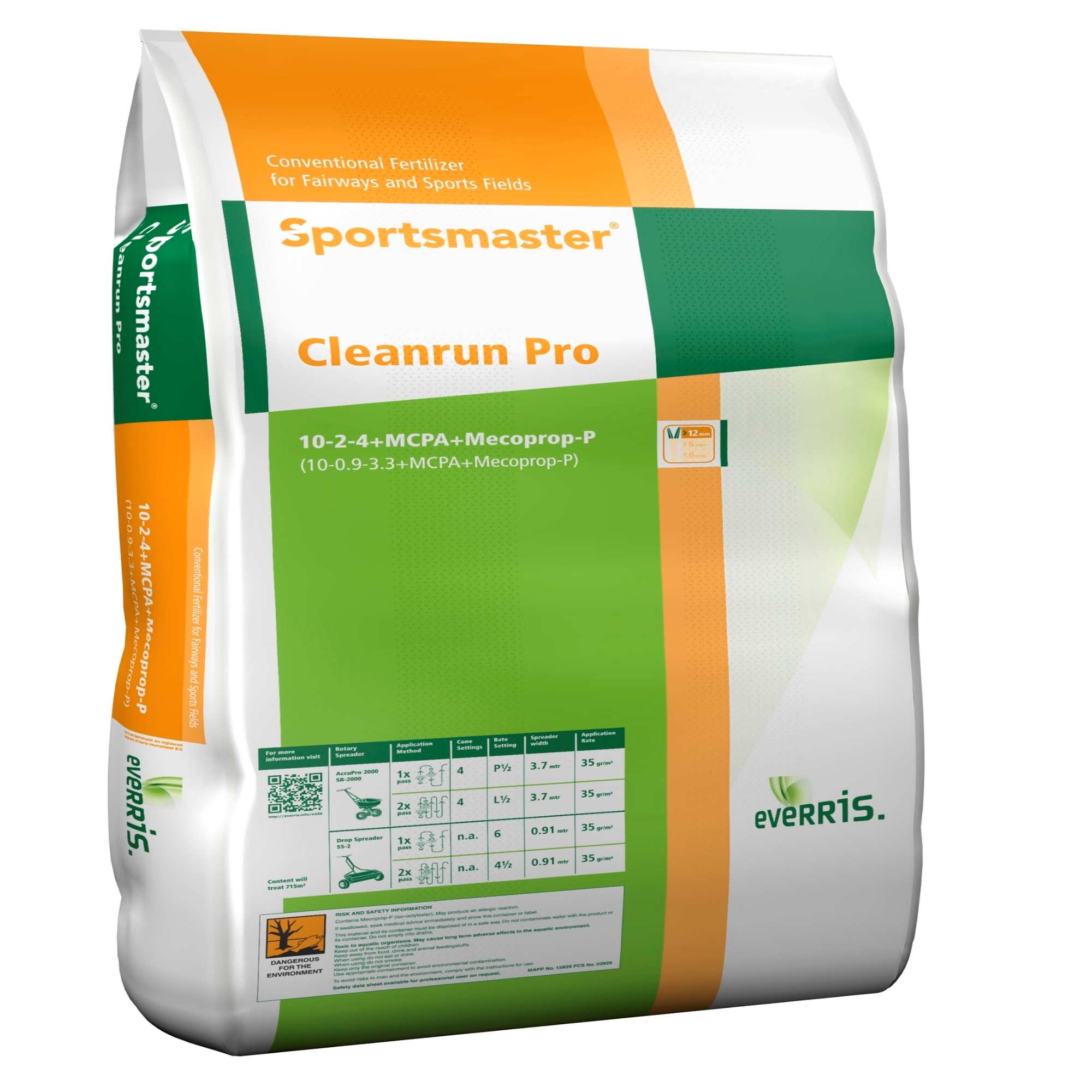 Sportsmaster Cleanrun Pro 14-0-5 Feed and Weed Fertiliser - Lawn & Turf ...