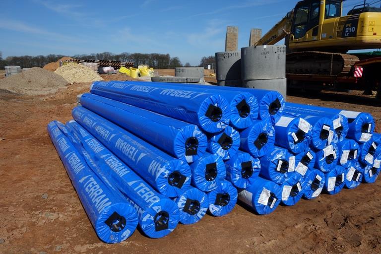 Terram 2000 Geotextile 4.5m x 100m - Terram Geosynthetics | Green-tech